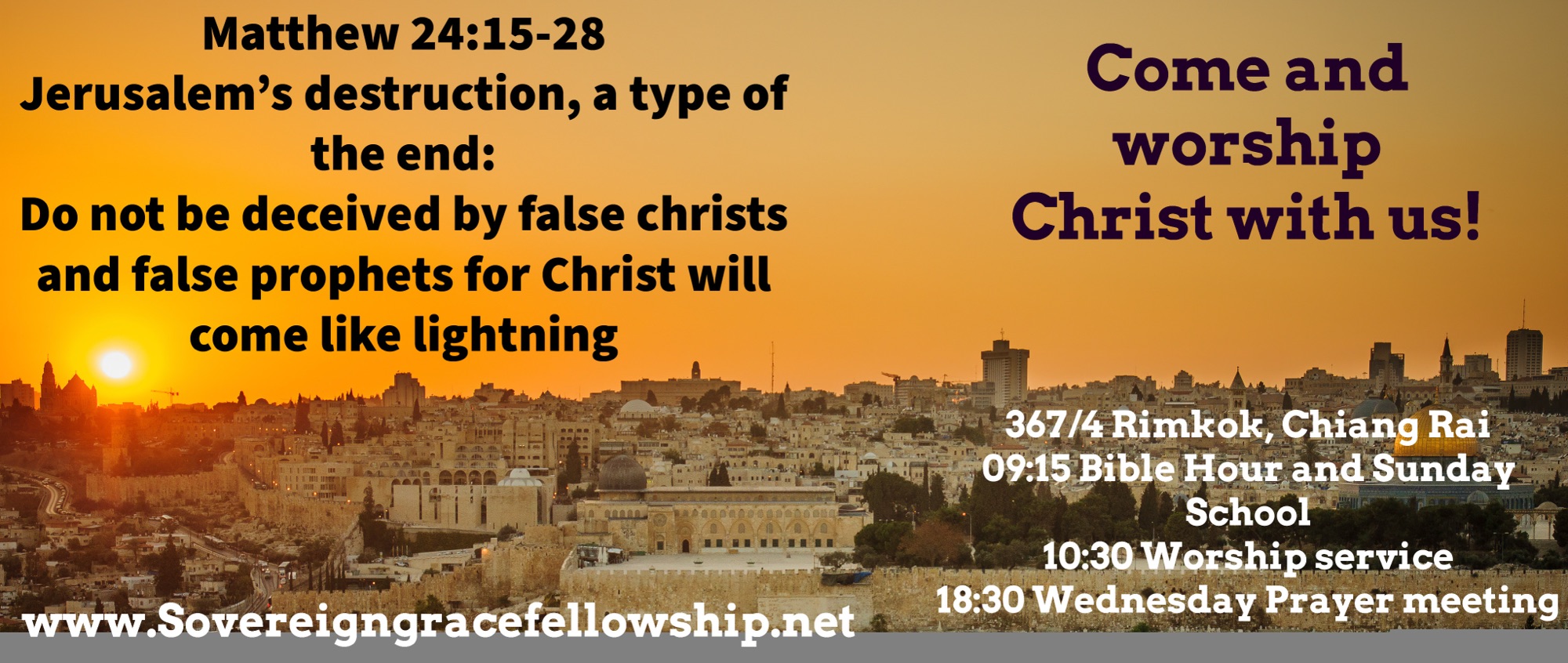 The destruction of Jerusalem in 70AD a type of the end of the world ...